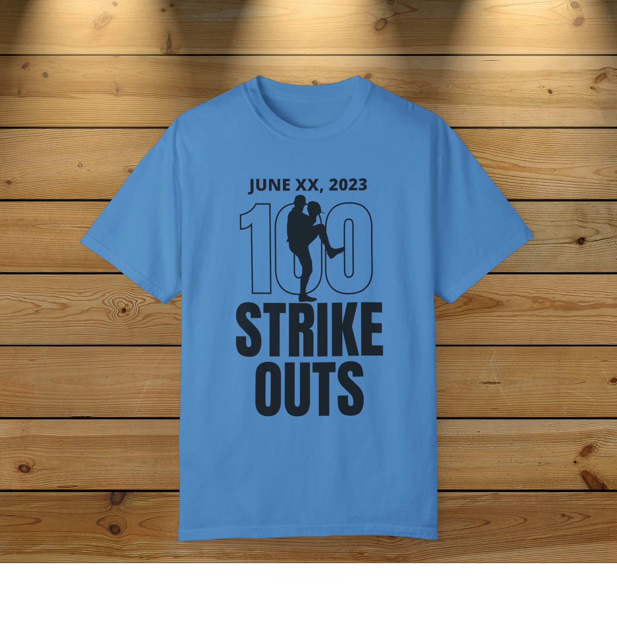 Personalized 100 Strikeouts Baseball Shirt - Etsy