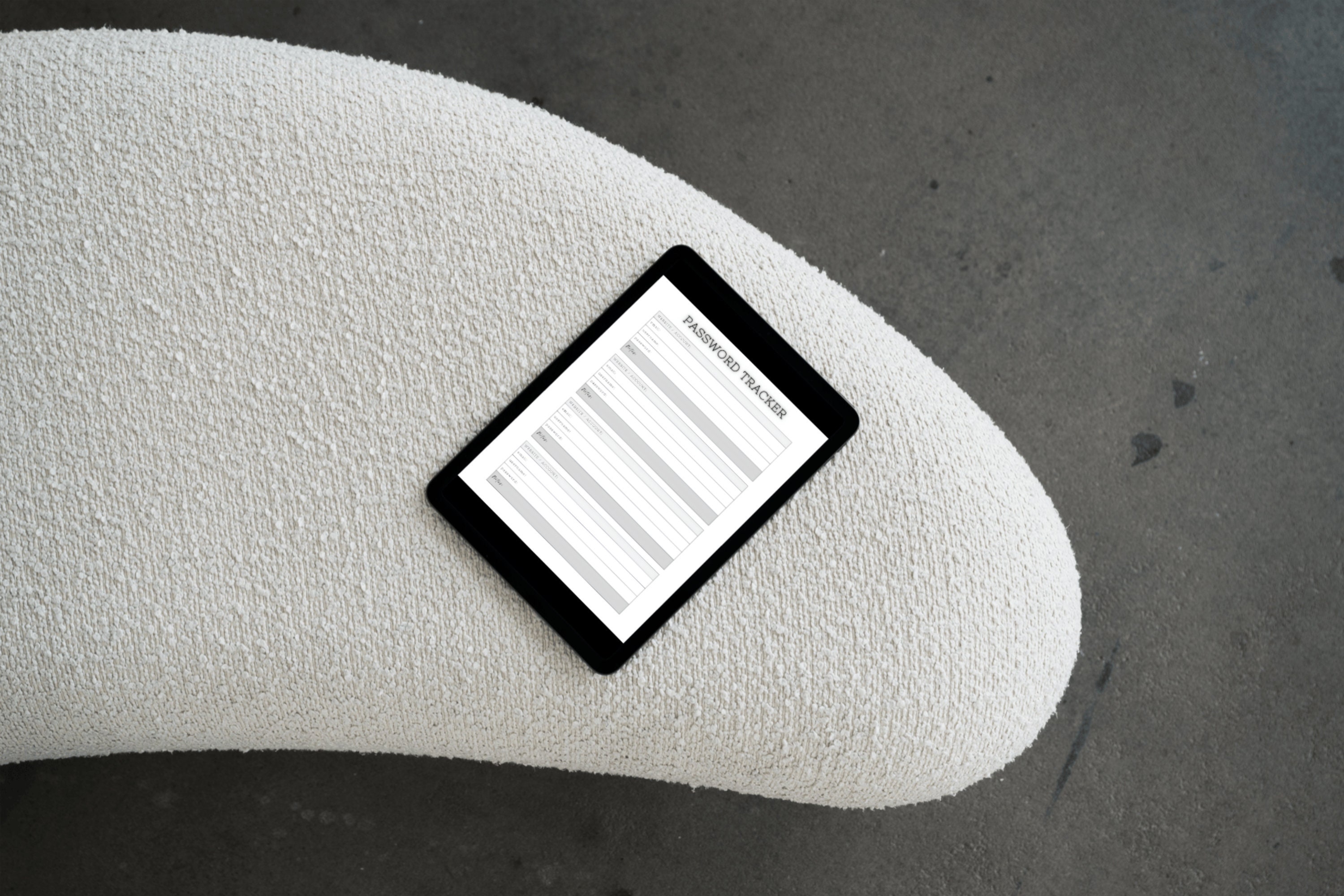 Password Tracker Printable & Customizable, Password Keeper, Password ...