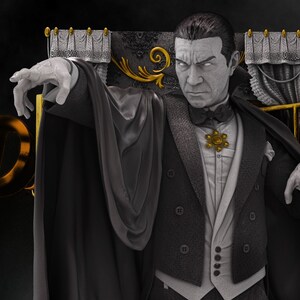 Dracula Statue made to Order - Etsy