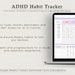Habit Tracker Spreadsheet Template for Google Sheets, 2024 Habit ...