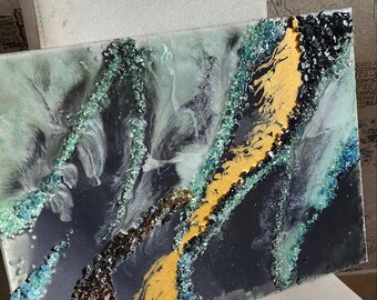 Epoxy Resin 3d Artwork Handmade. - Etsy