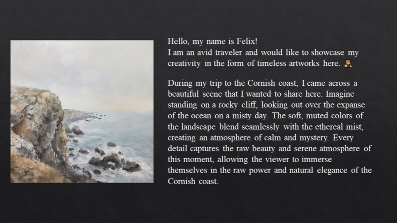 Vintage Coastal Landscape Cliffside PRINTABLE Wall Art L Earthy Large ...