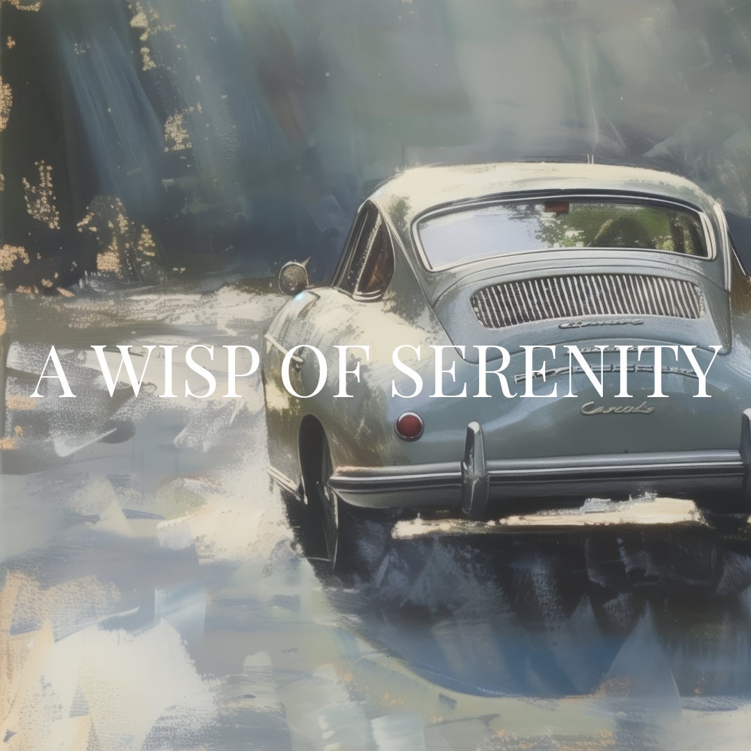 PRINTABLE Vintage Sports Car Summer Wall Art L Car Driving in ...