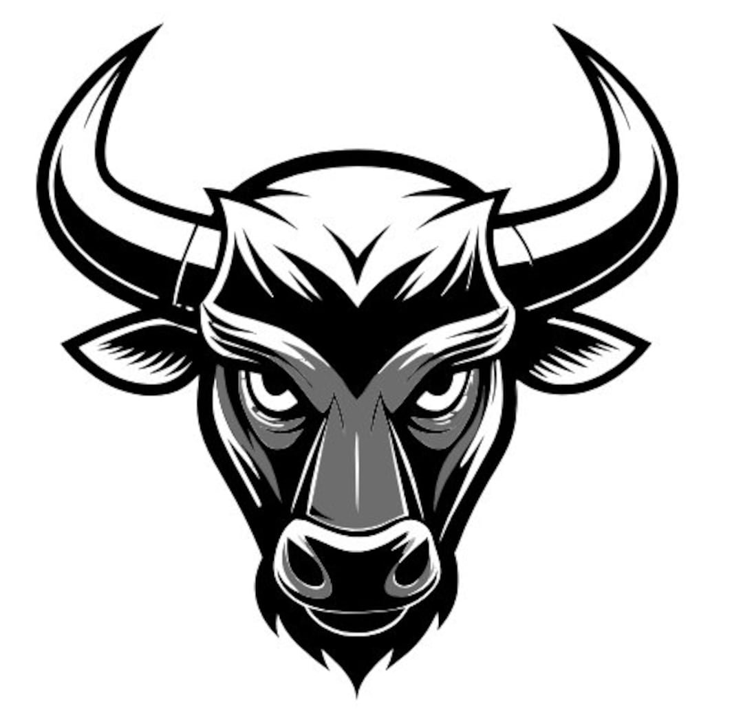 Bull SVG PNG - Etsy