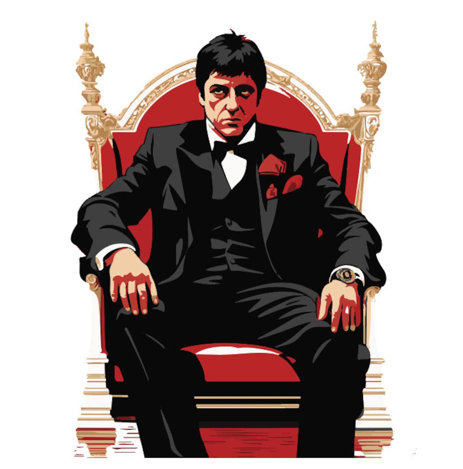 Scarface SVG PNG - Etsy