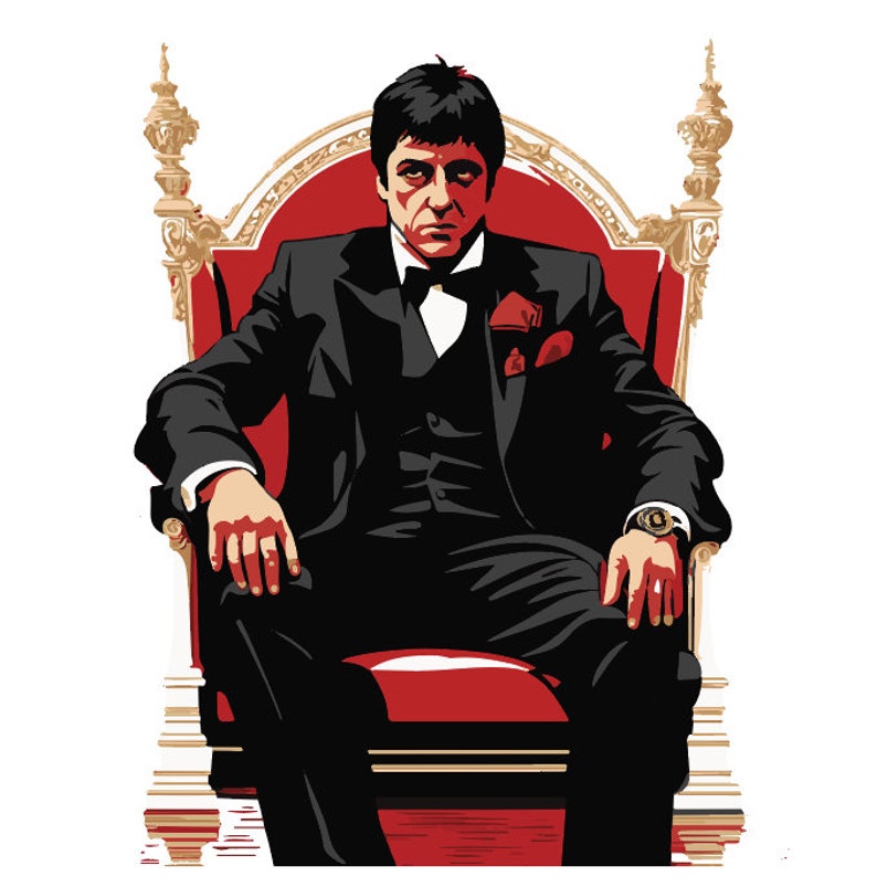 Scarface SVG PNG - Etsy