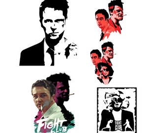 8 Fight Club Svg Bundle, Fight Club Vector, Fight Club Clipart, Tyler ...
