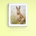 Printable Painting, Rabbit Poster, Easter Wall Art - Etsy