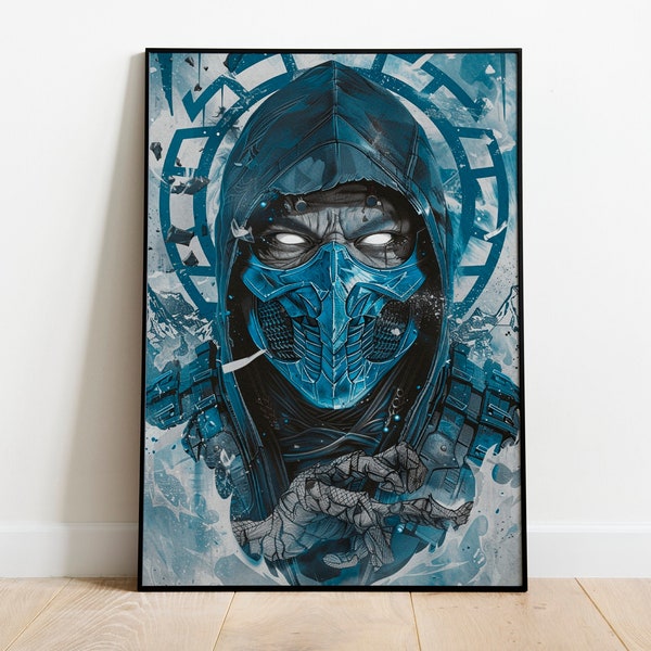 Mortal Kombat Character Poster - Etsy