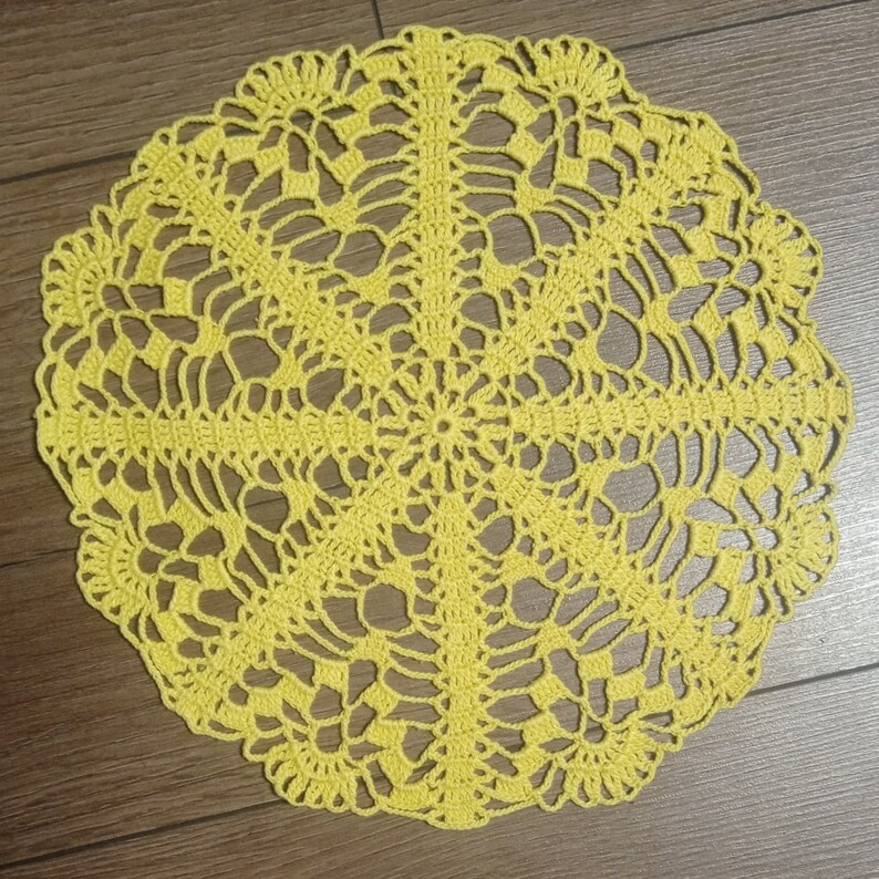 Beautiful Crochet Round Pattern Crochet Diagram Mandala or Wall Décor ...
