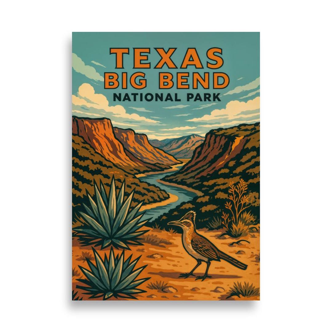 Texas Big Bend National Park V02 - Etsy