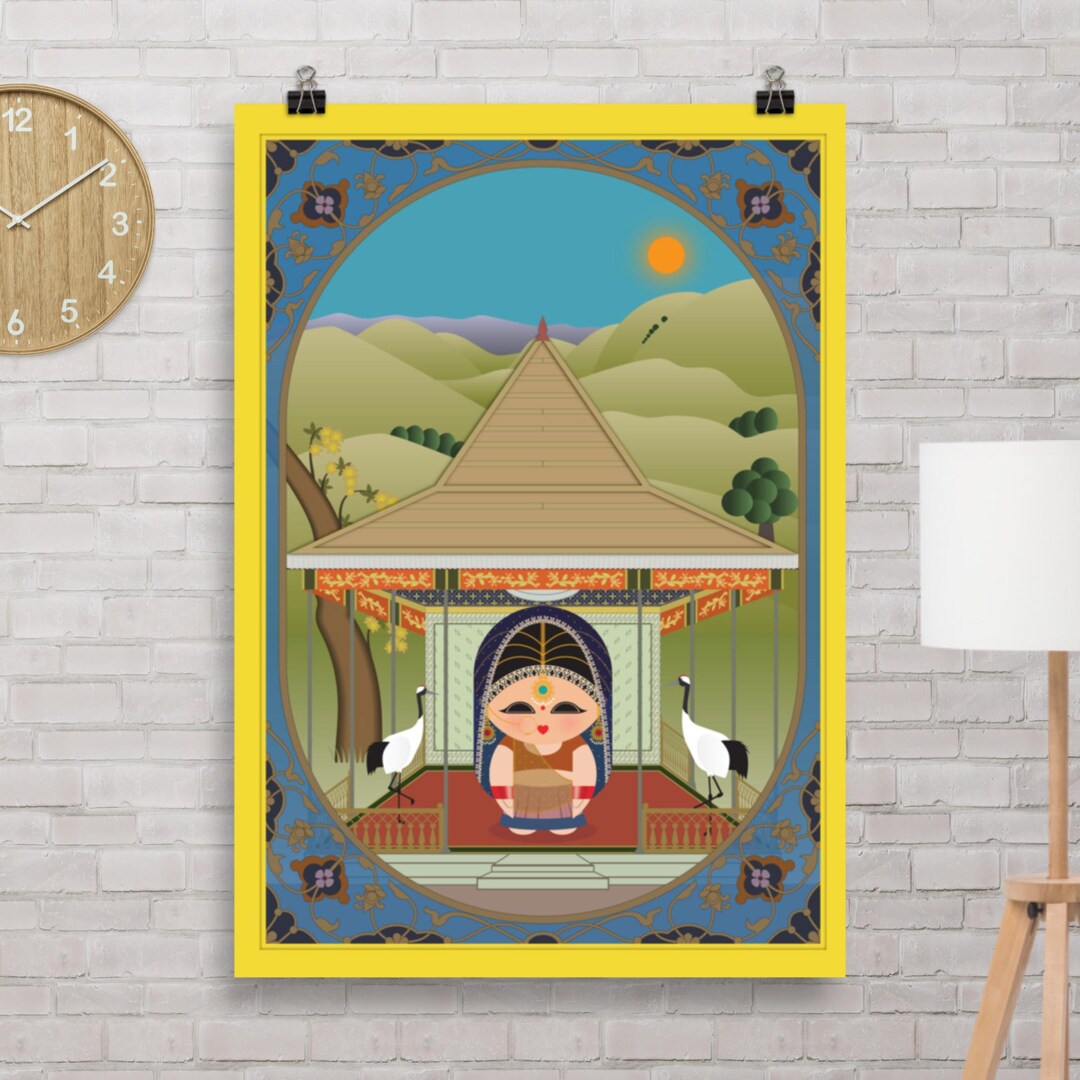 Hitobitos Poster: Shanti, Peace & Tranquility. - Etsy