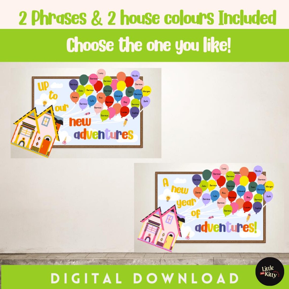 Digital Download, Back to School Bulletin Board, September Classroom ...