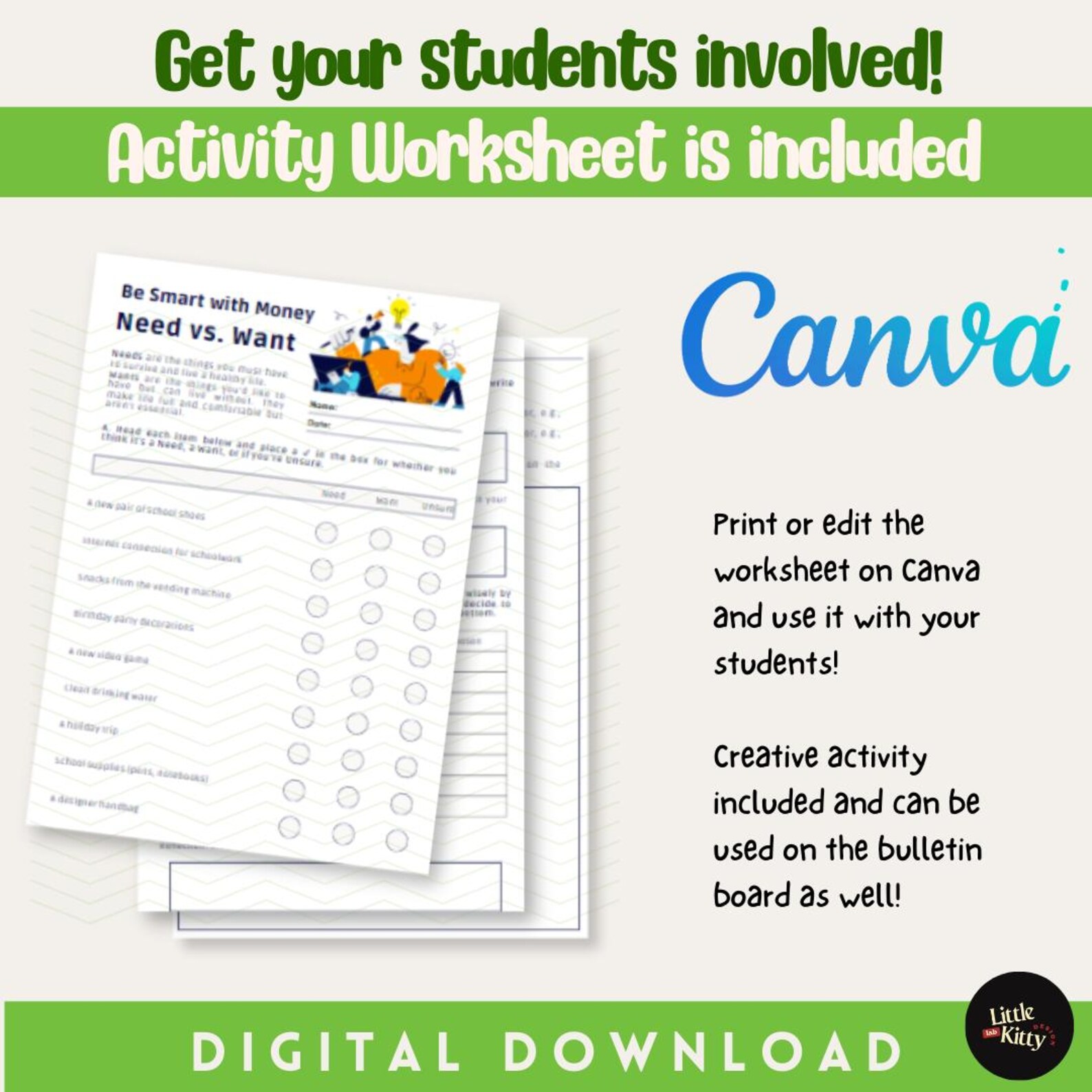 Financial Literacy Bulletin Board, Bulletin Board Ideas, Classroom ...