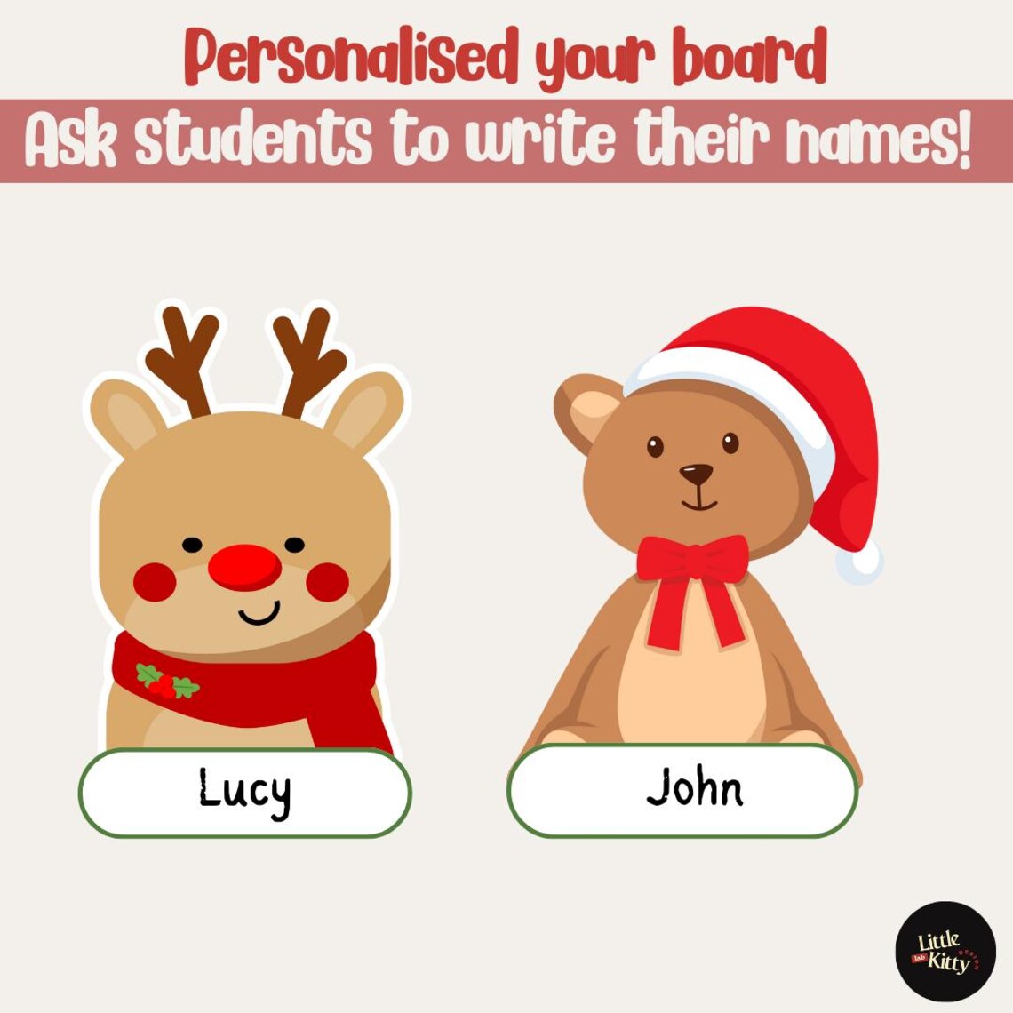 CHRISTMAS Bulletin Board, Merry Christmas Bulletin Board, Gingerbread ...