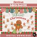 CHRISTMAS Bulletin Board, Merry Christmas Bulletin Board, Gingerbread ...