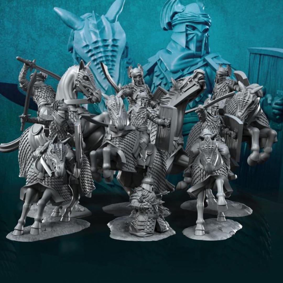 Regular Dragon Army Cavalry / Dragon Army / Davale Games / Dnd and ...