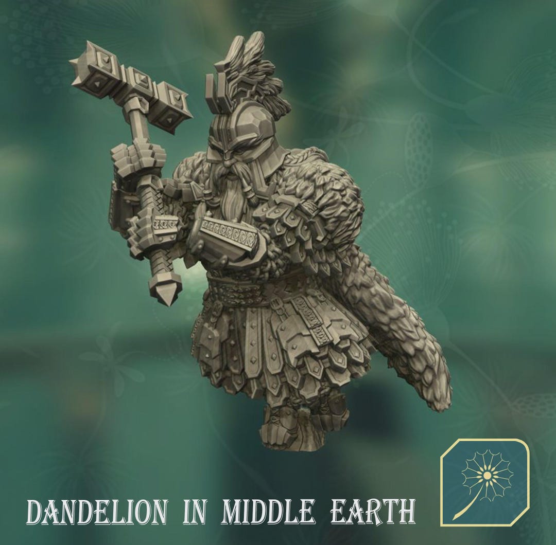 Dwarven King of Metal Mountain - (dandelion in Middle Earth) / Dwarf ...
