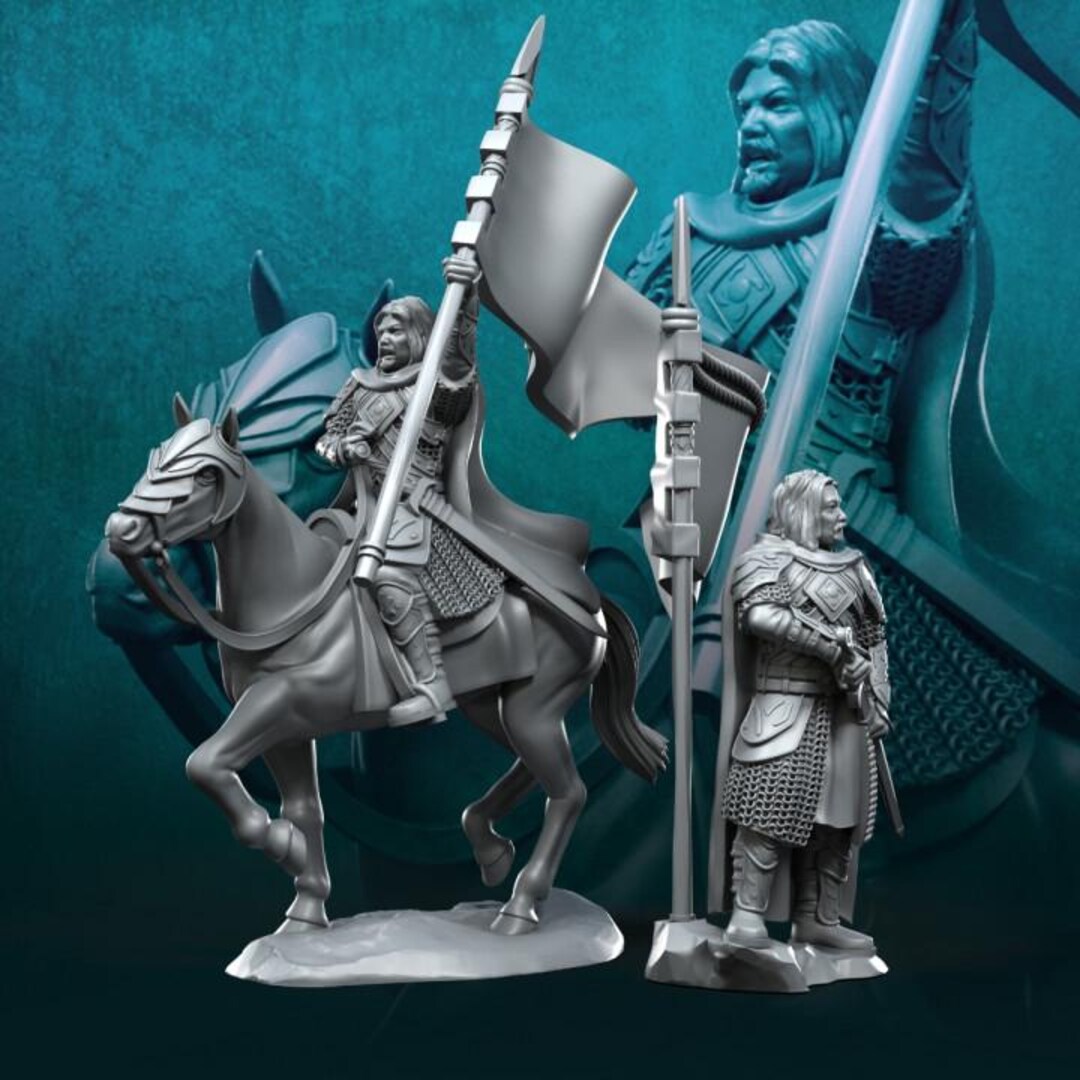 Mudd West Human Banner Foot and Mounted / West Humans / Davale Games ...