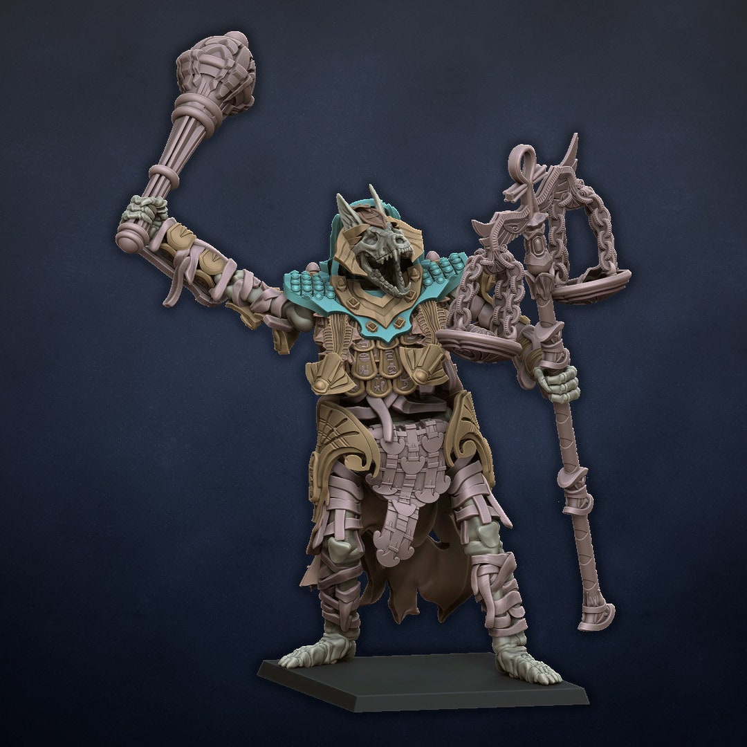 Giant Colossus With Scales of Fate - Armies of the Sands | Txarli ...