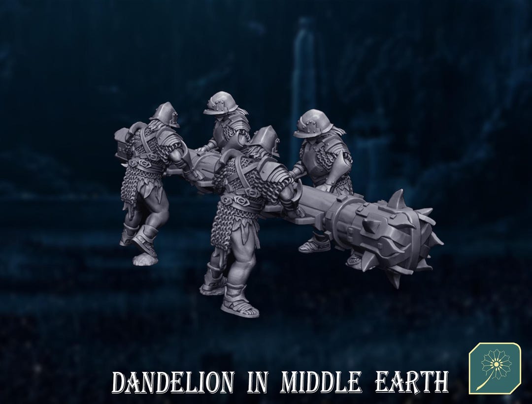 Half Orc Battering Ram / Shadow of Forked Fortress / Davale Games / Dnd ...