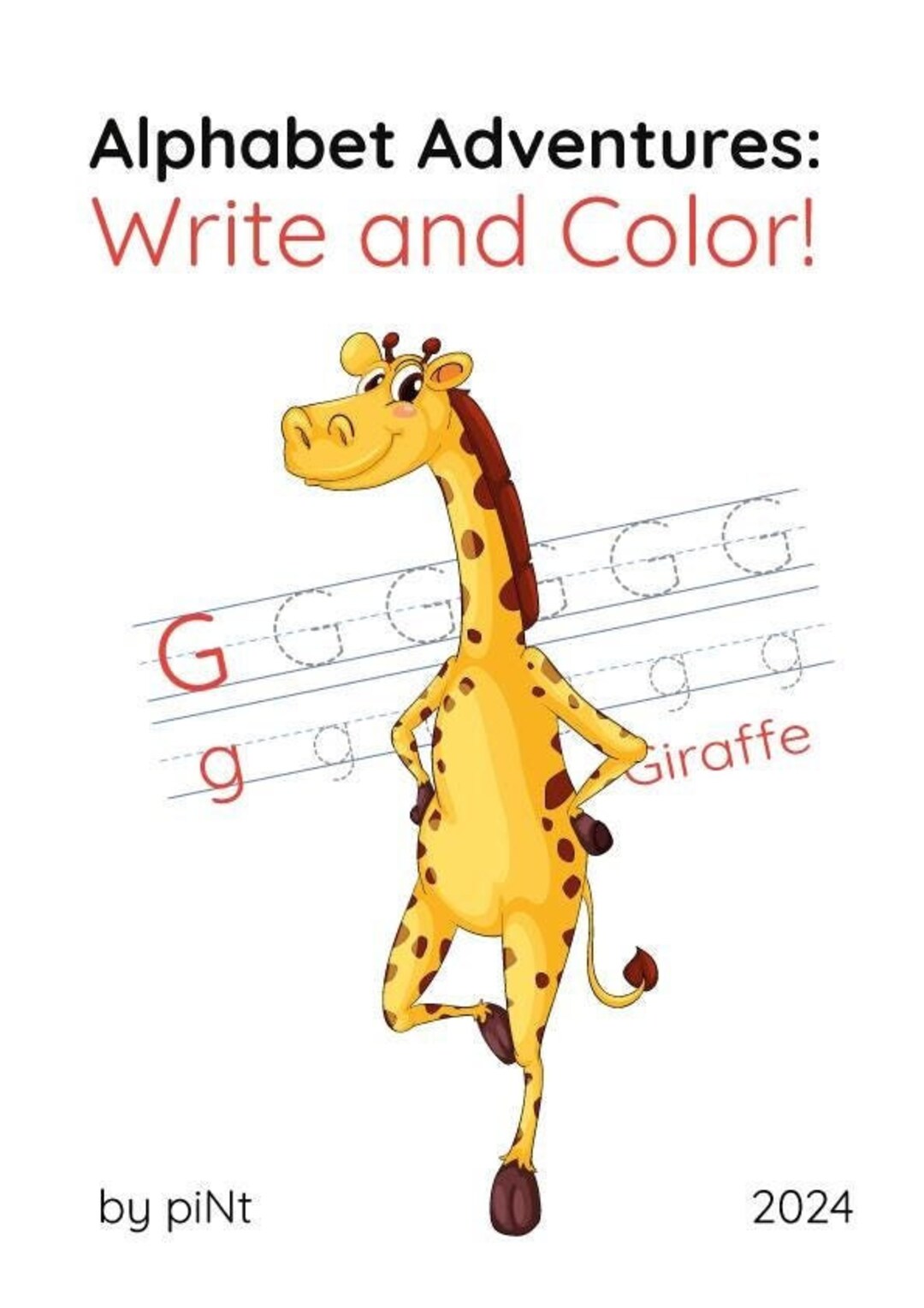 Alphabet Adventures: Write and Color! - Etsy