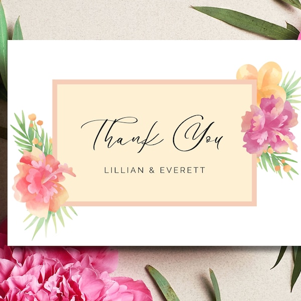 Thank You Stationery - Etsy