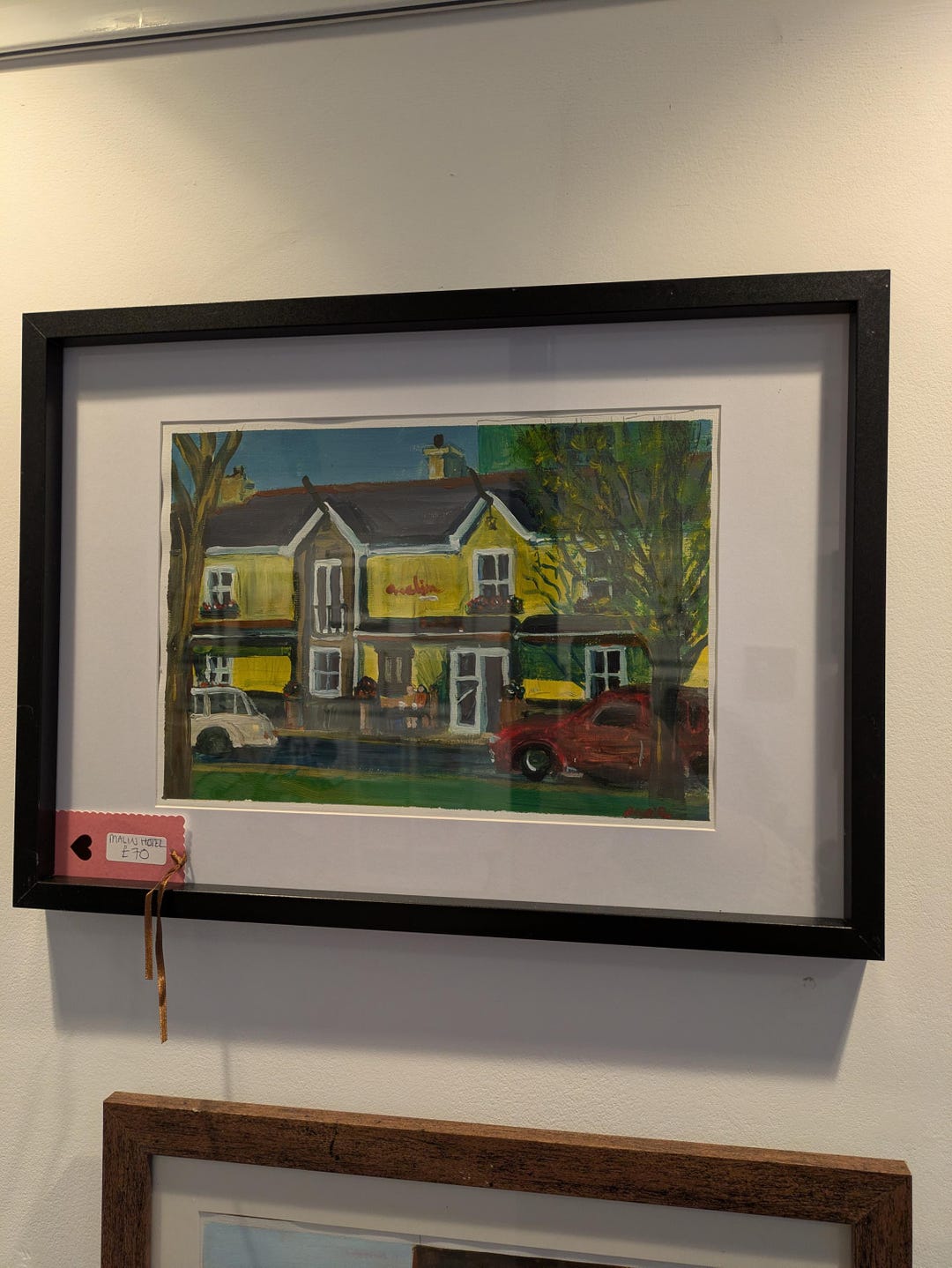 Malin Hotel Painting – Original Donegal Irish Village Acrylic Art - Etsy