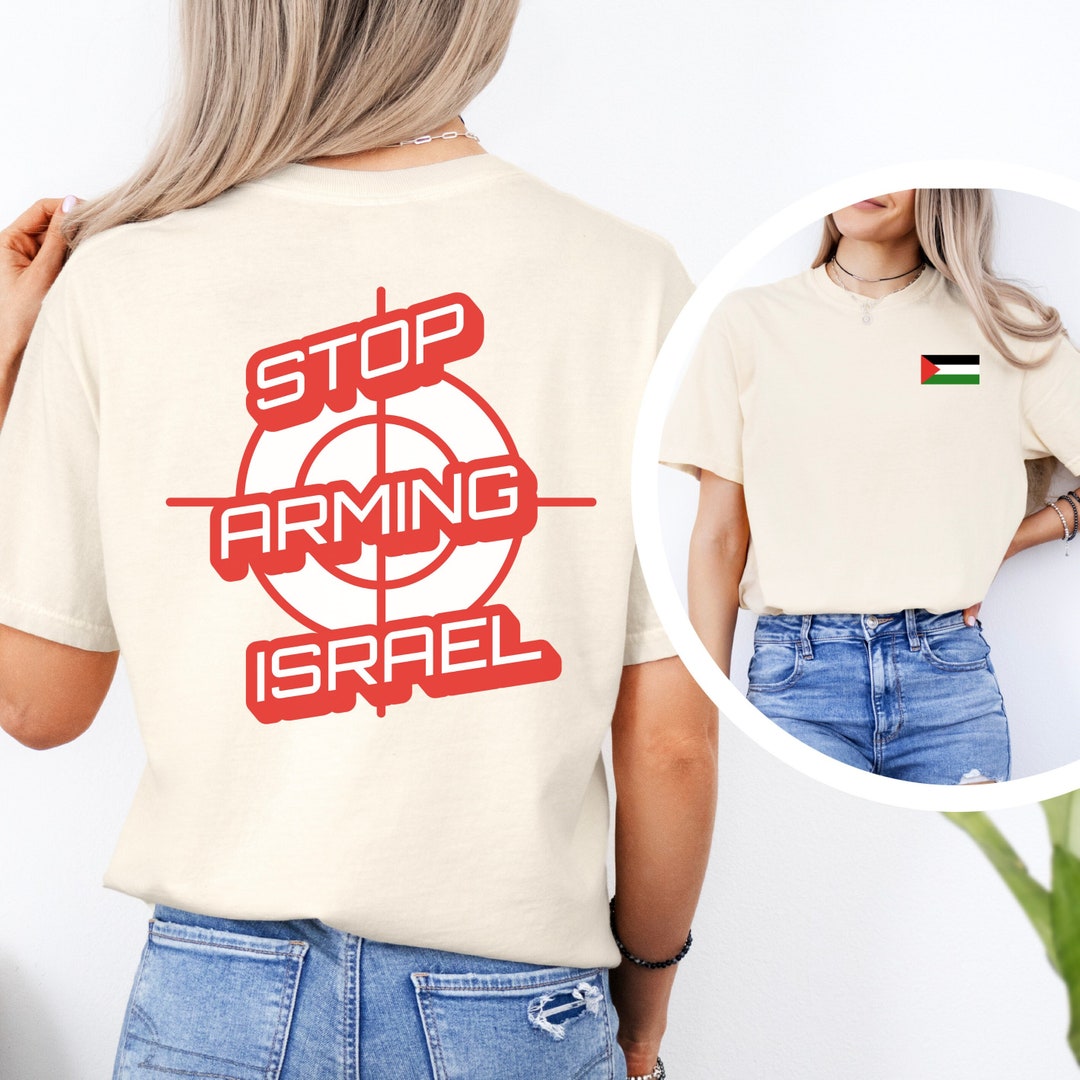 Palestinian Flag Front and Back Design Shirt, Social Justice Shirt ...
