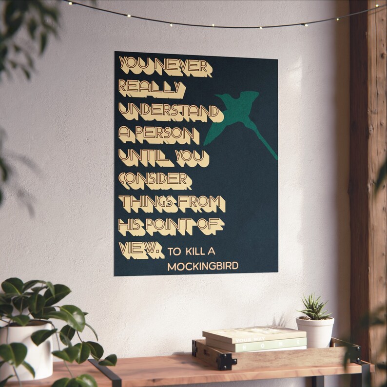 Book Quote Classroom Posters, Vertical Posters for Teachers, Middle ...