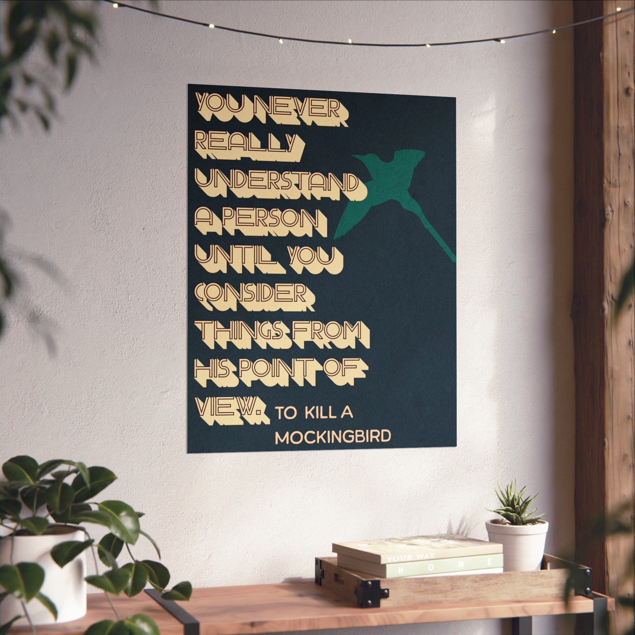 Book Quote Classroom Posters, Vertical Posters for Teachers, Middle ...