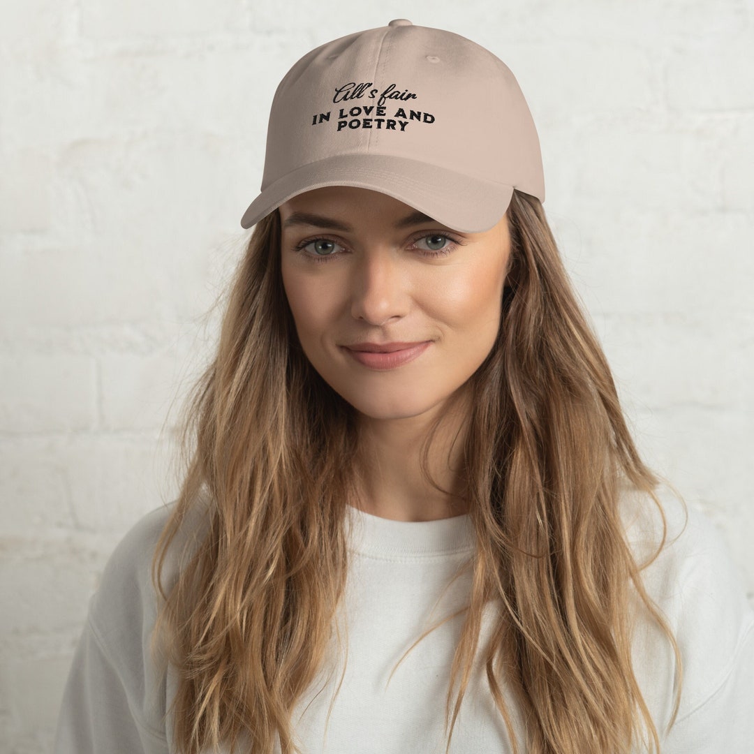 Embroidered Poetry Hat TTPD Cap TTPD Inspo Dad Hat All is Fair Baseball ...