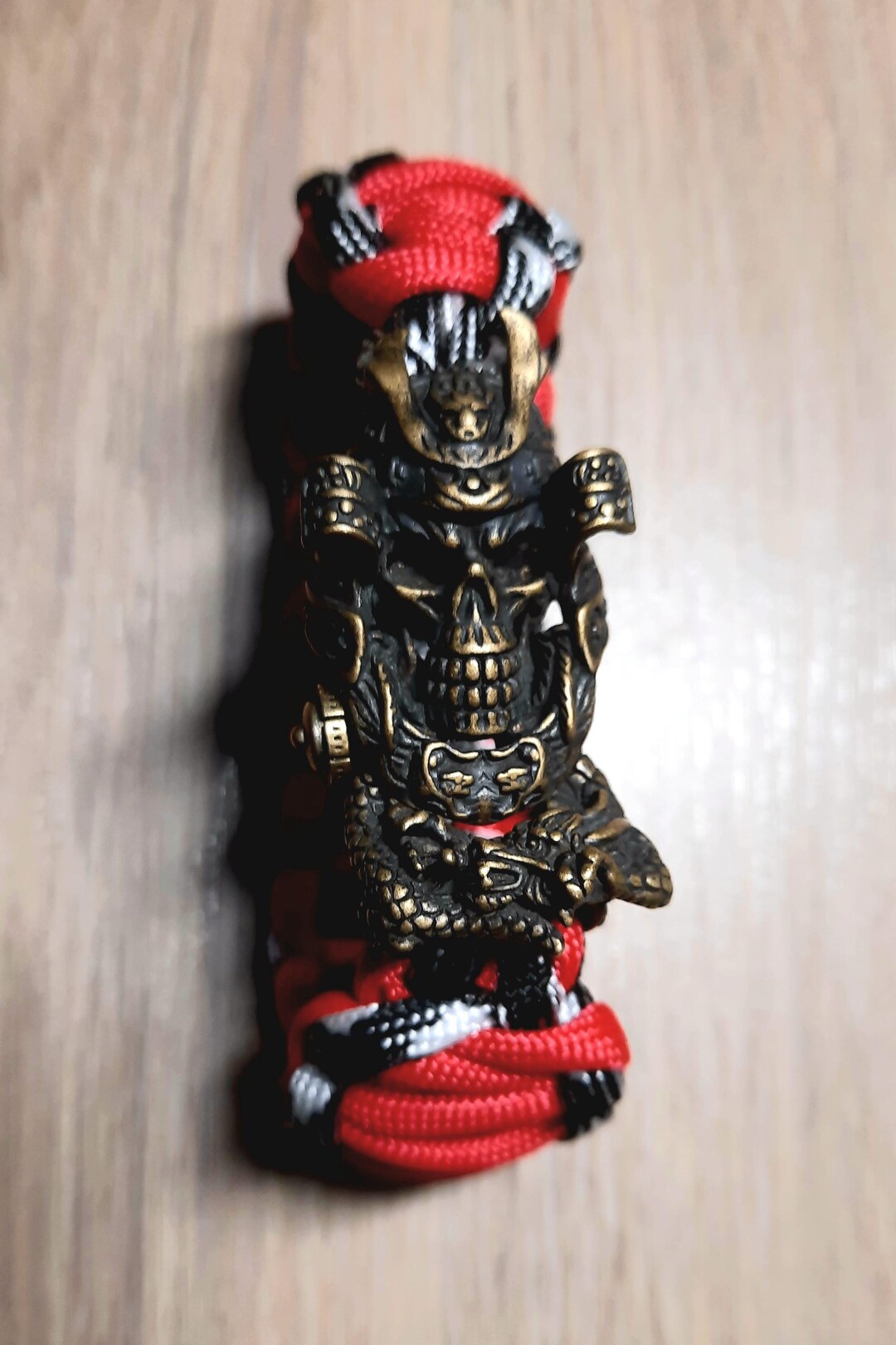 Japanese Paracord Bracelet samurai Skull - Etsy