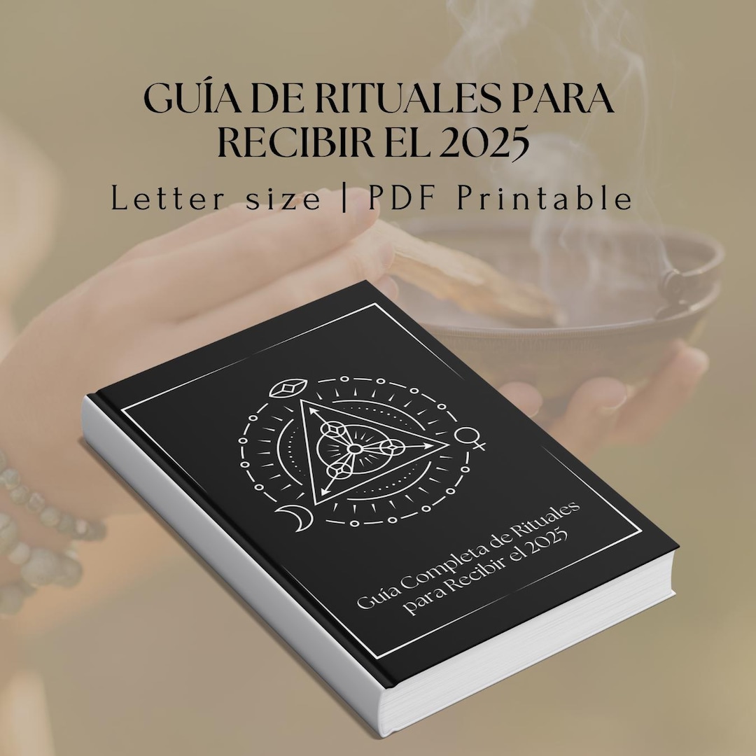 2025 Ritual Guide New Year Ritual PDF Rituals Moon Phase Intentions ...
