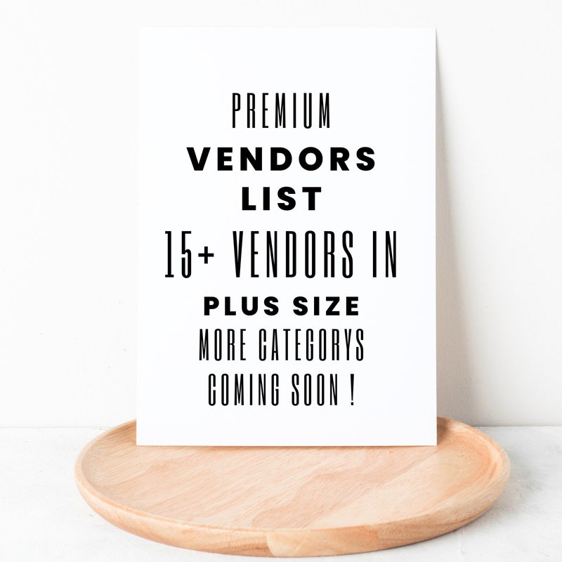 Vendors - Etsy