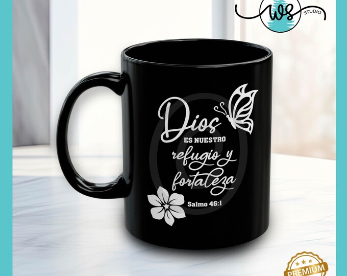 Frases Religiosas Mug, Spanish Mugs, Cristiana Mug, Biblia Mug, Spanish ...