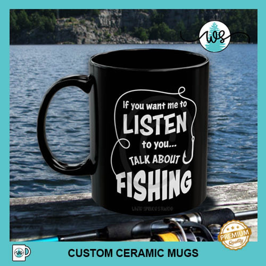 Funny Fishing Mug, Womens Fishing Mug, Fishing Gift for Women ...