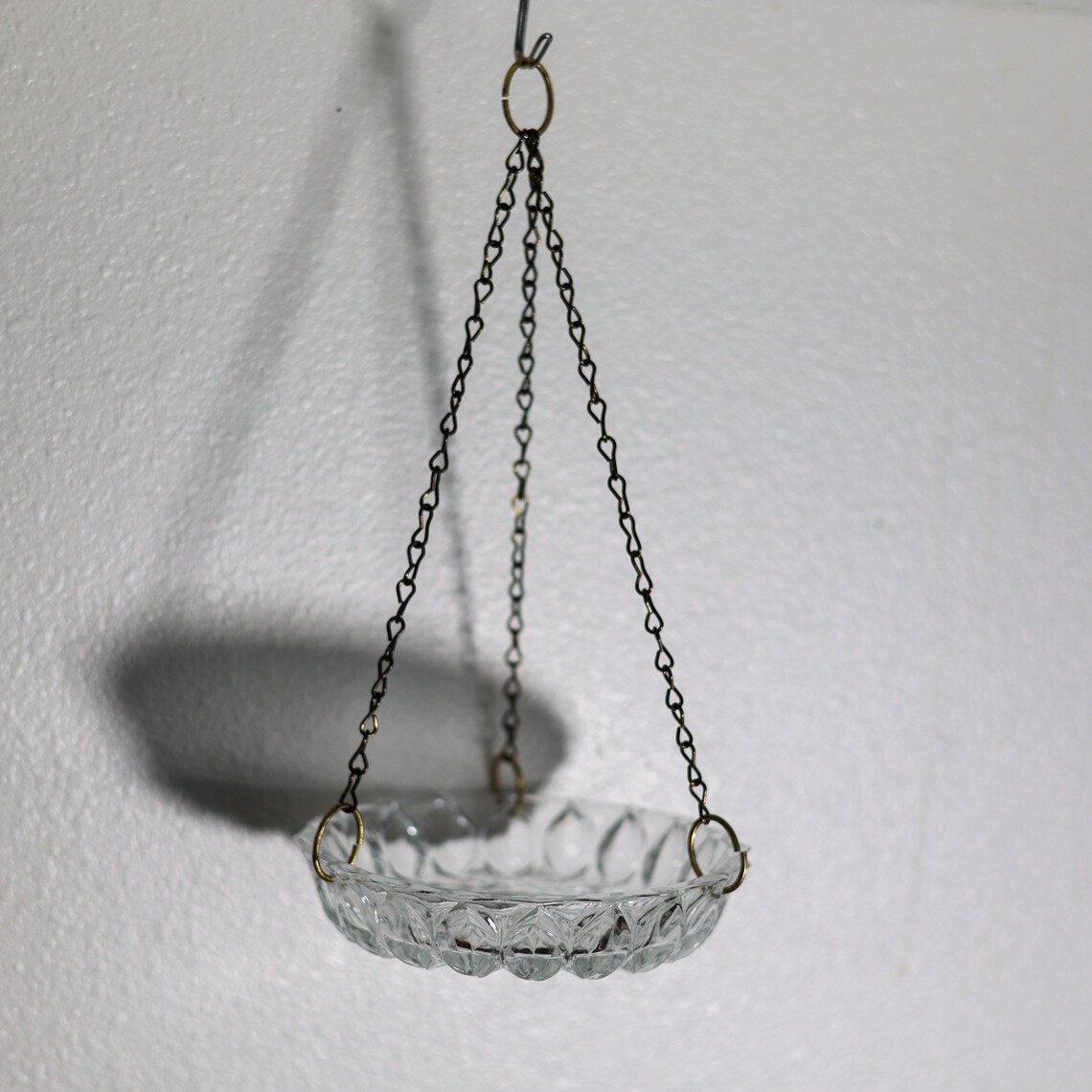 Vintage Crystal, Hanging Ashtray - Etsy