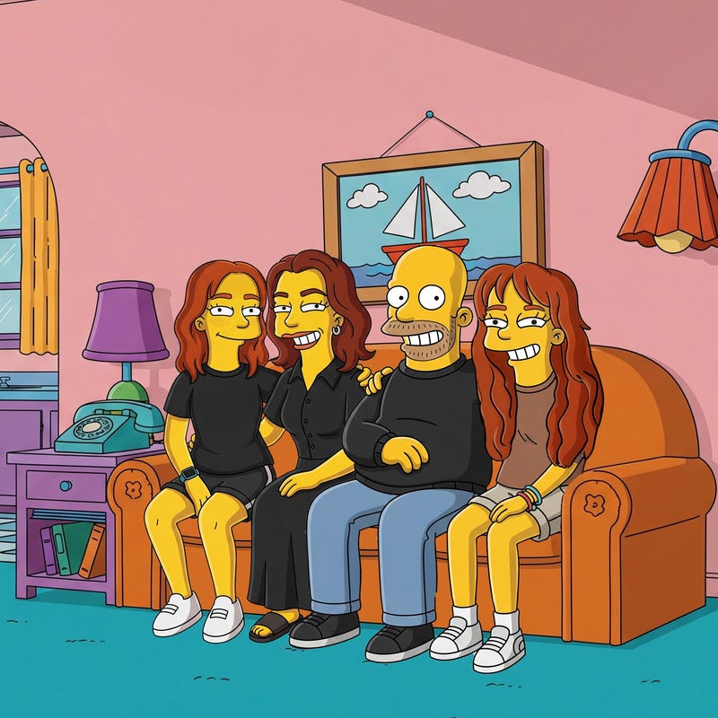 The Simpsons Anime Style - Etsy