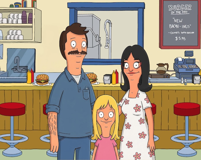 Bobs Burgers Themed Andy and Ollie Pesto Double Sided Tassel Bookmark ...