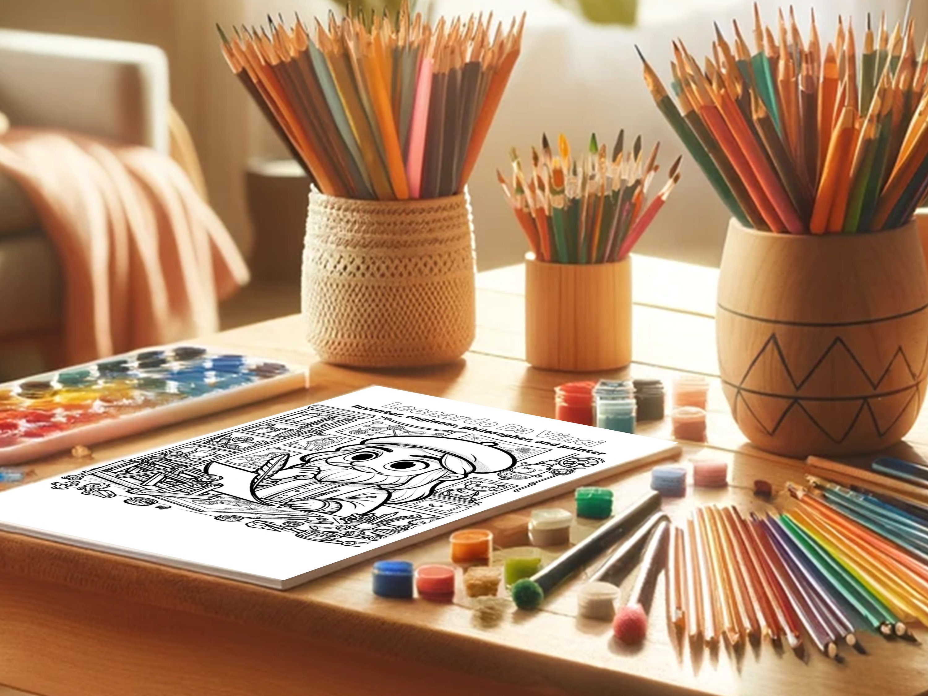 Inspirational Figures Coloring Pages for Kids, 20 Famous Personalities ...