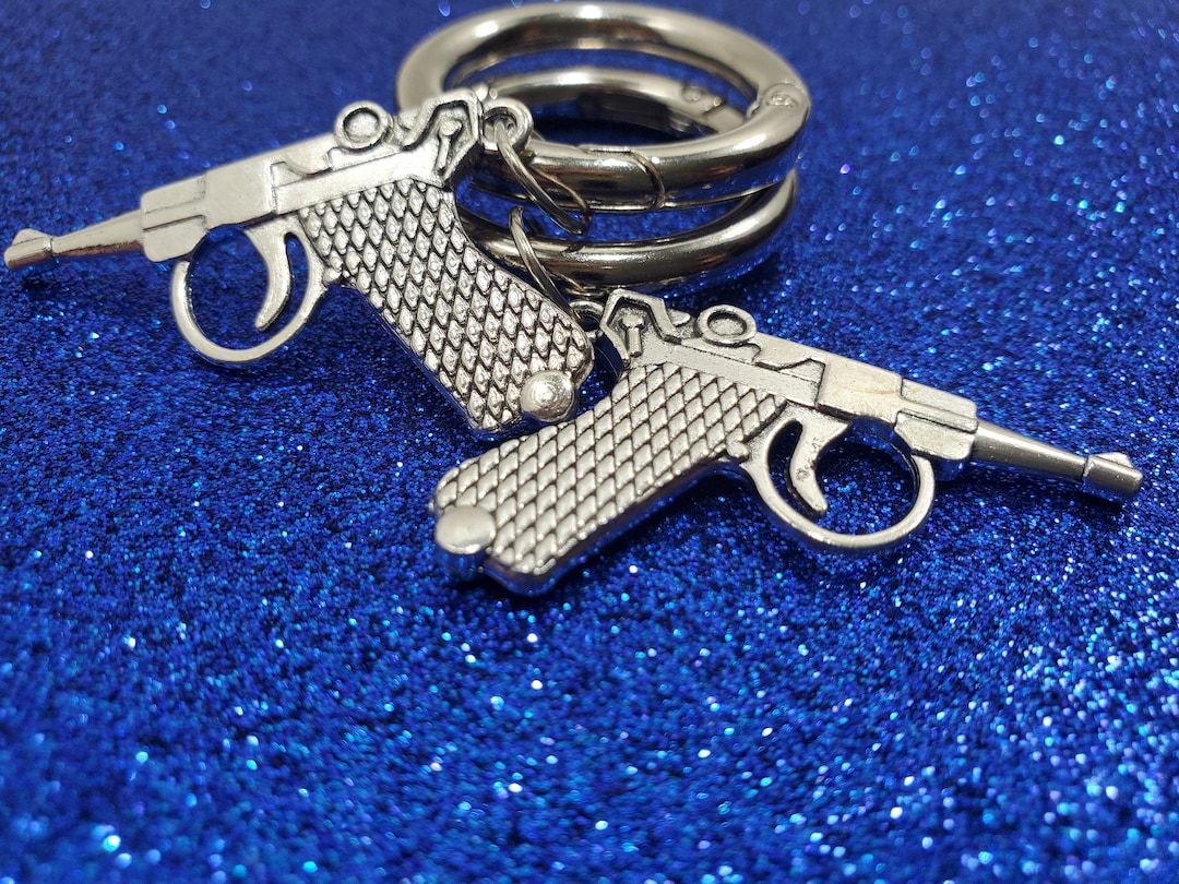 9mm Luger Boot Charms, 9mm Luger Keychains, Matching Keychains, Gun ...