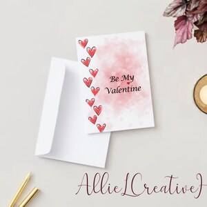 Printable Valentine's Card -digital Instant Download - Valentine's Day ...