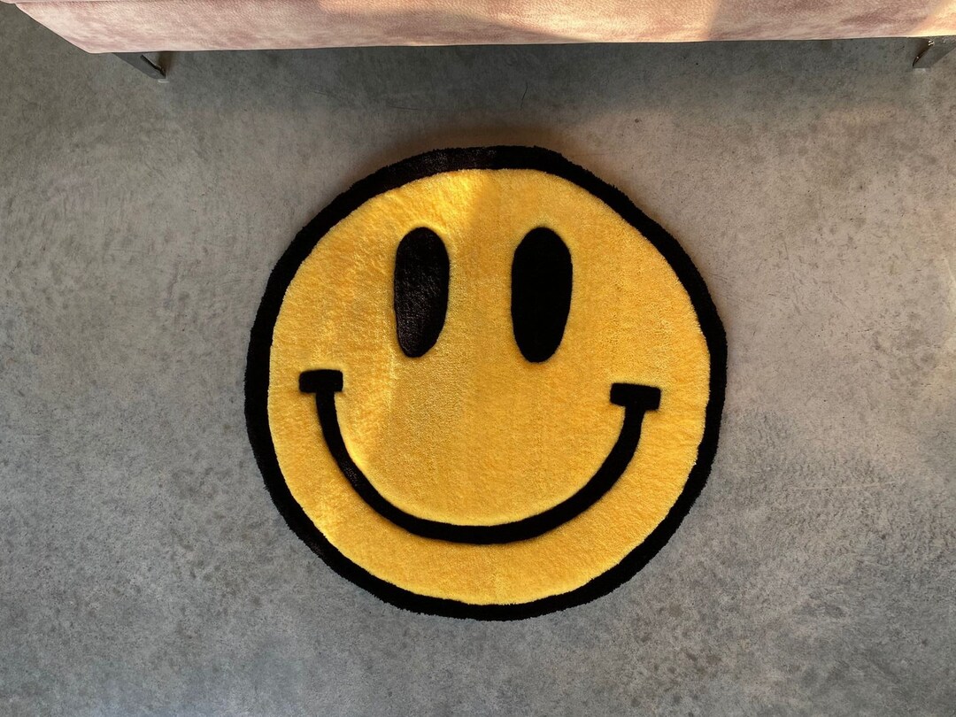 Smiley Rug - Etsy