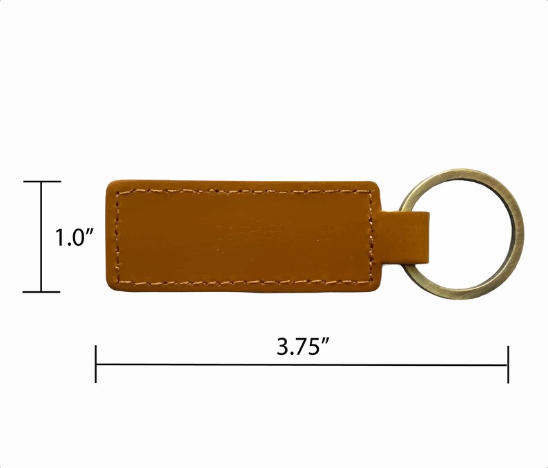Personalized Leather Keychain, Custom State Name Gift,realtor Gift for ...