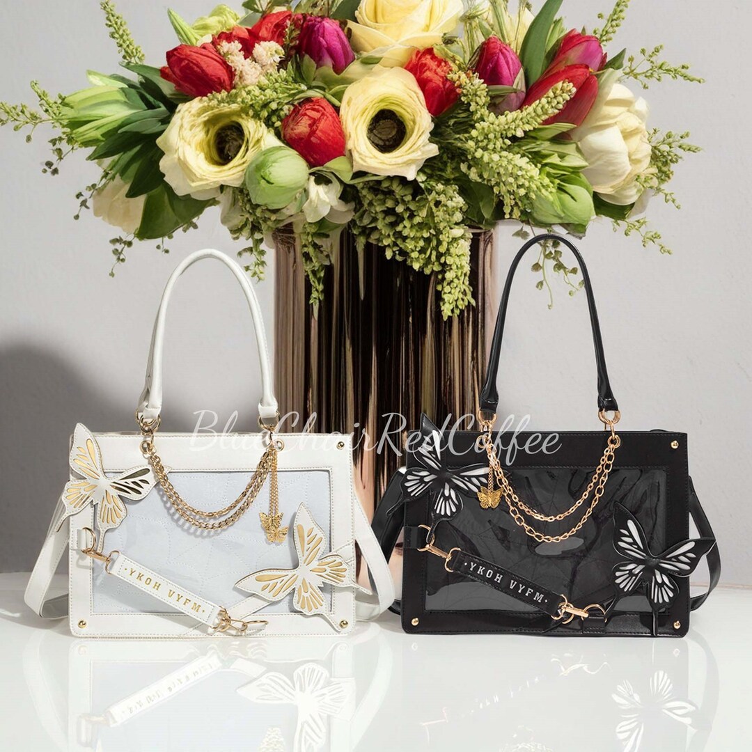 Retro Butterfly Ita Bag, Large Capacity Ita Bag, Anime Ita Bag, Pin ...