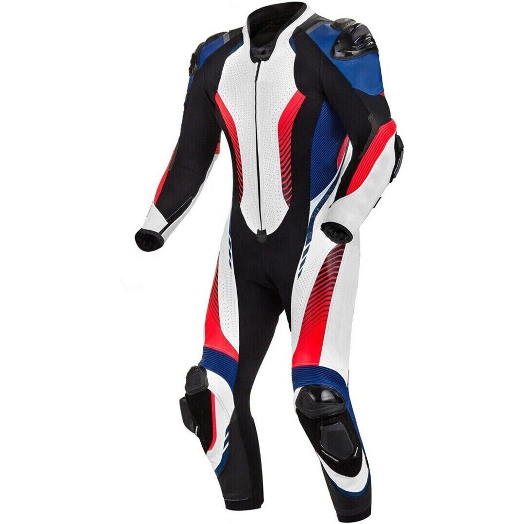 Customized Leather Motorcycle Biker Suit One Piece Motorbike Racing ...