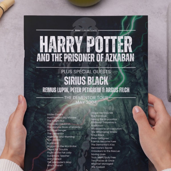 Prisoner of Azkaban Poster - Etsy