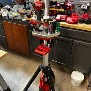 Mobile Rocket Light Tool Rack for Milwaukee Rocket Lights Construction ...