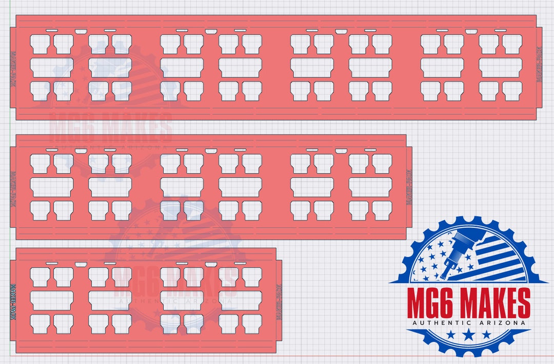 DXF Packout Style Trailer Mount Plate Milwaukee Packout Compatible ...